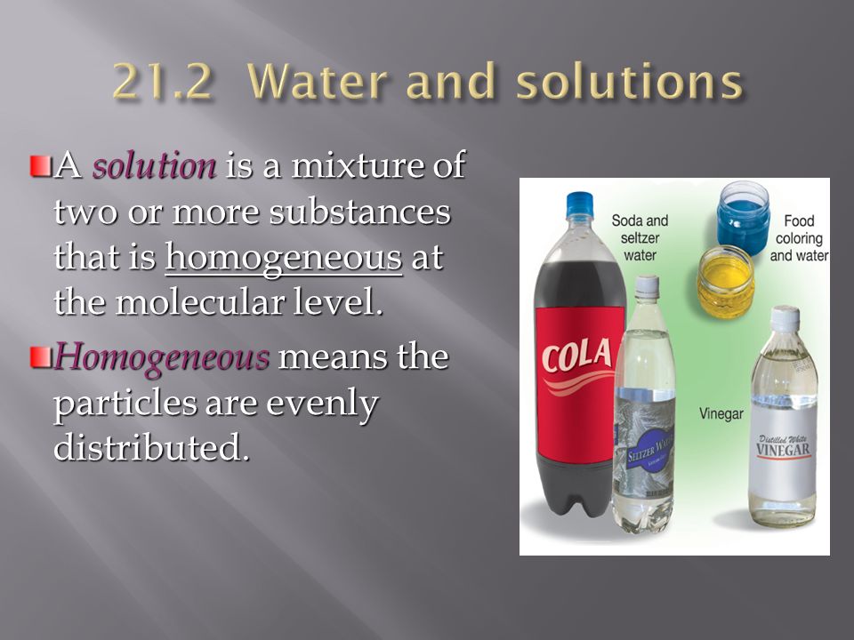 Is A Carbonated Beverage A Homogeneous Mixture?